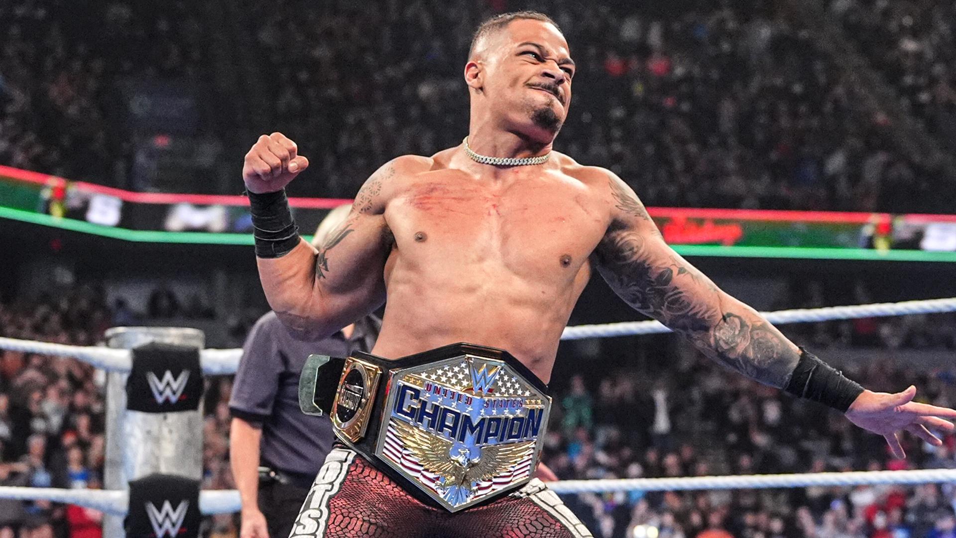 WWE champion Carmelo Hayes honors 45-year-old WWE star with one-word ...