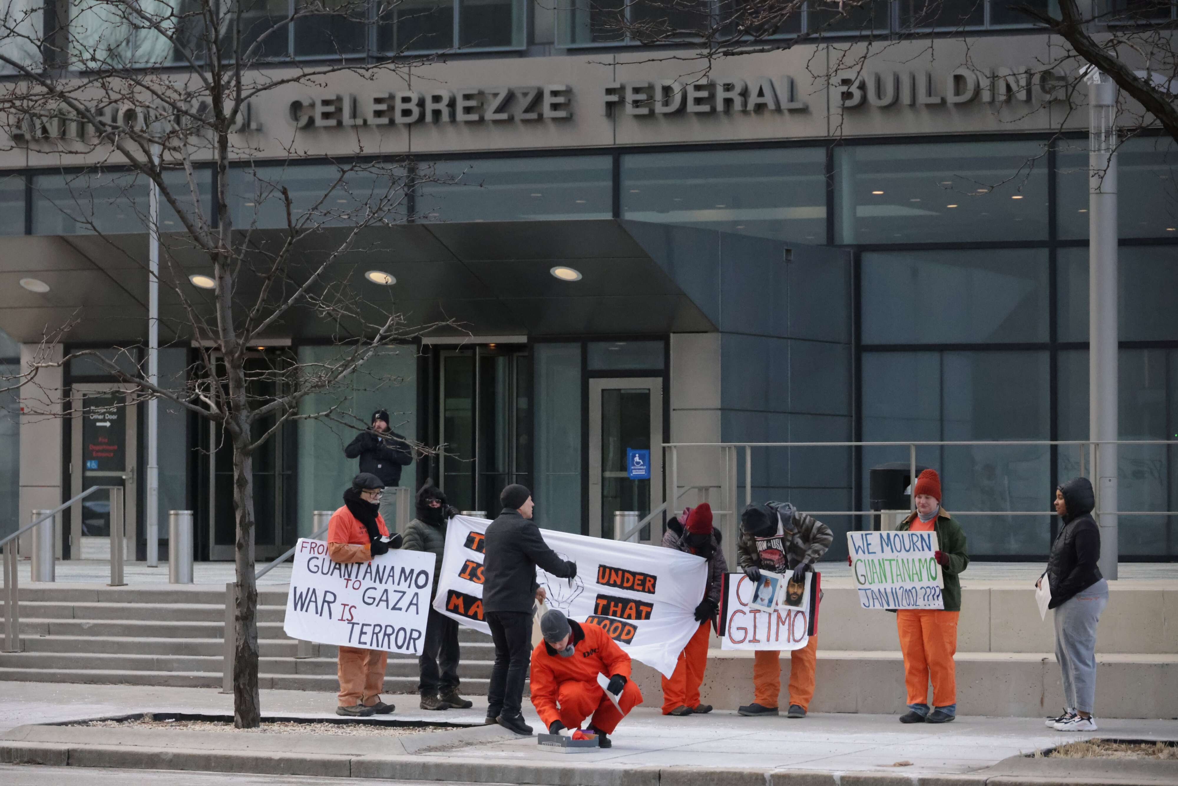 Cleveland activists protest Guantánamo Bay detention center on 24th ...