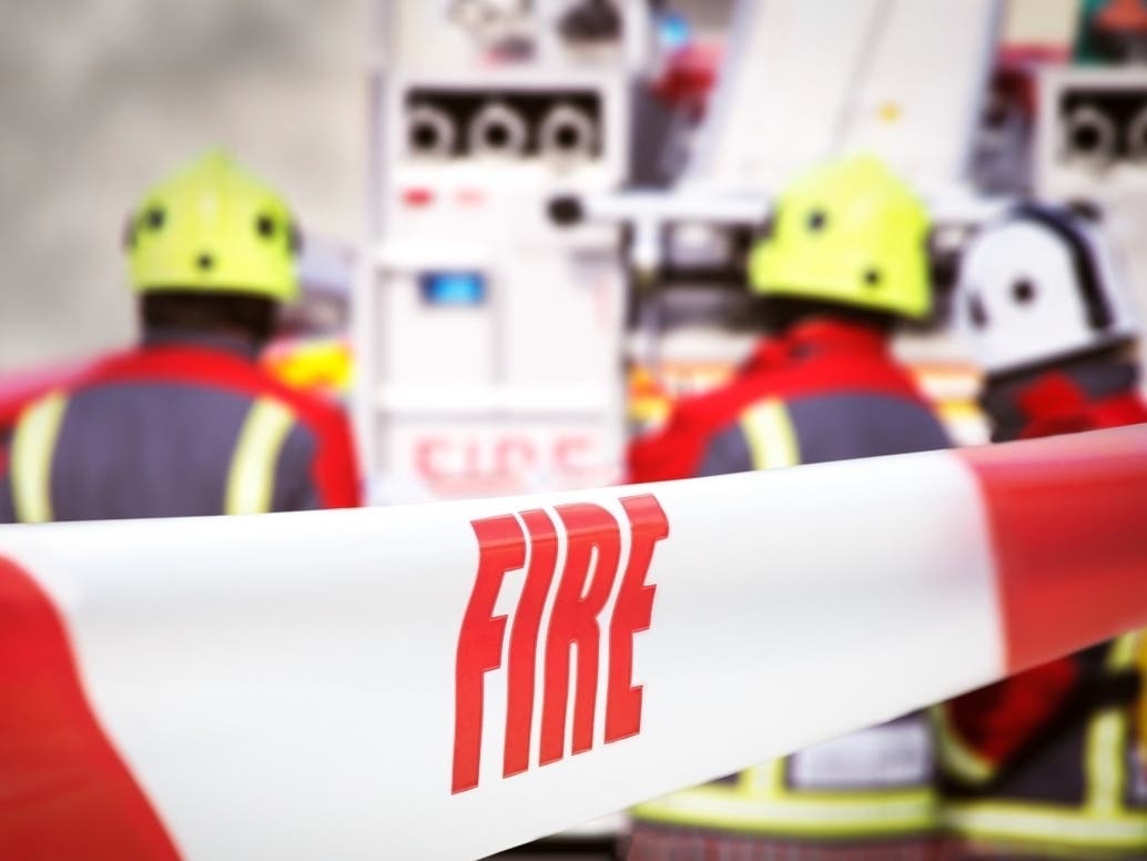 Massive smoke plume along I-5 corridor due to warehouse fire: Authorities