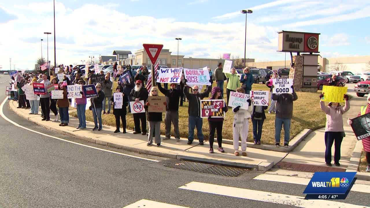 ICE enforcement arrests nearly tripled in Maryland in 2025, data shows