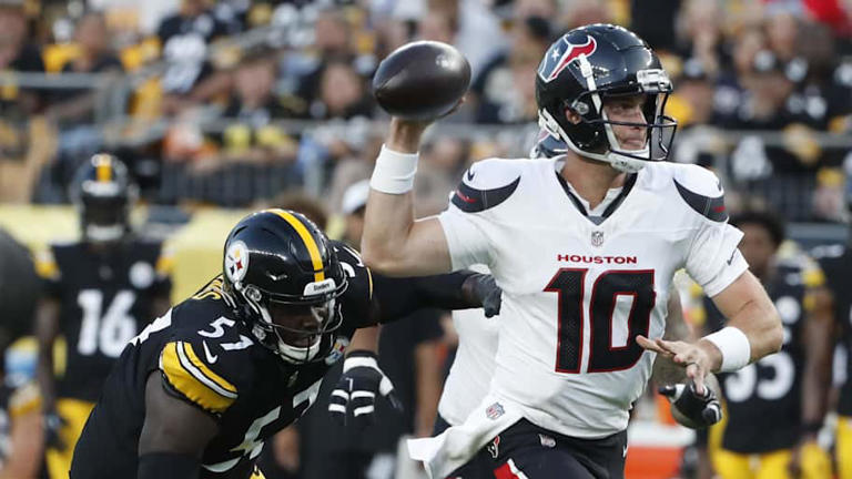 Texans, Steelers inactives revealed for MNF wild card
