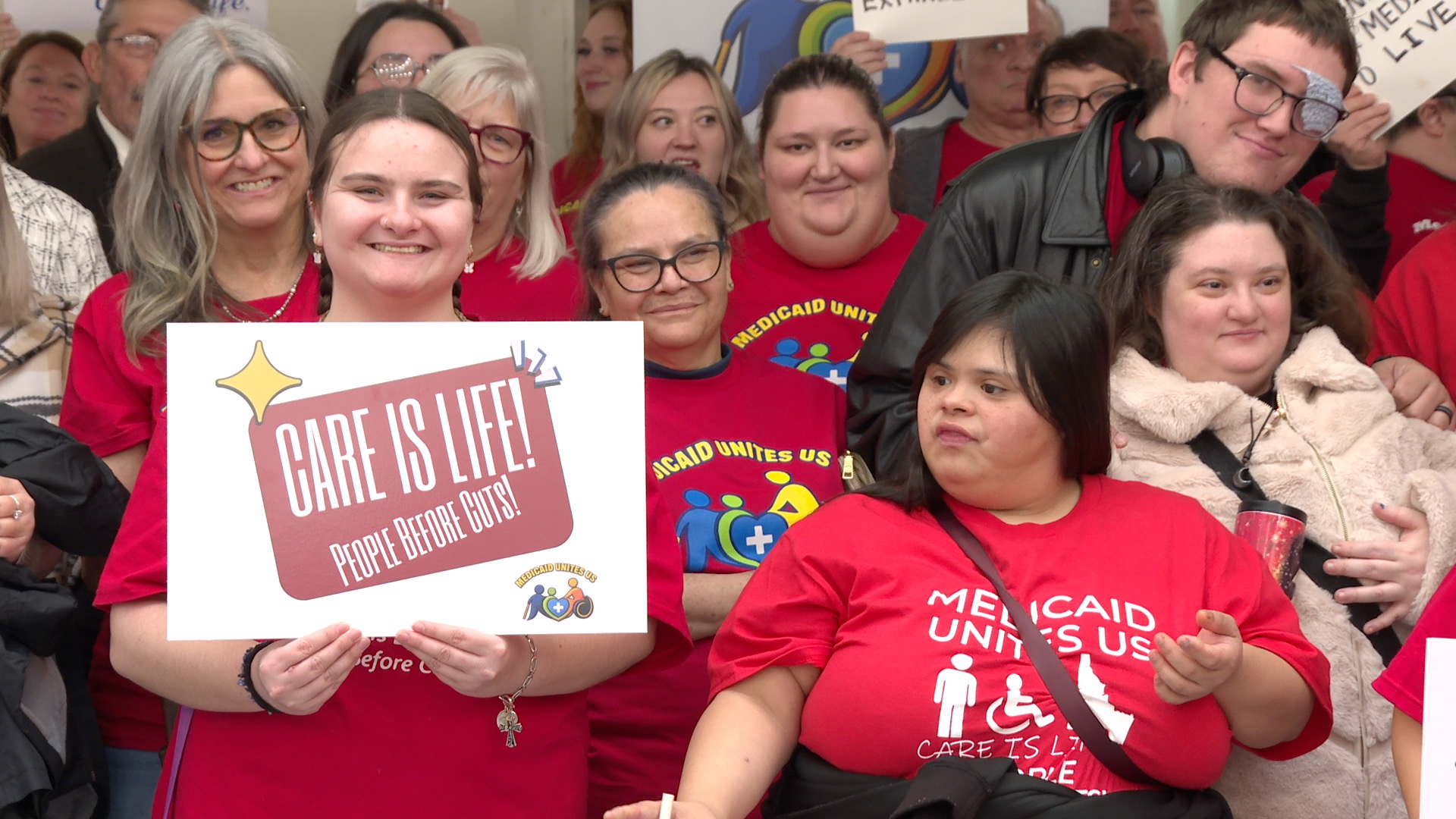 'Leave Medicaid alone': Advocates pack Idaho Statehouse to defend ...