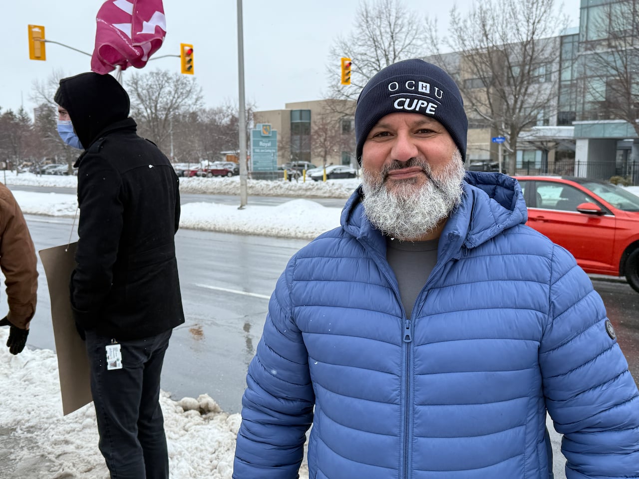 Workers protest job cuts at The Royal's long-term care facility
