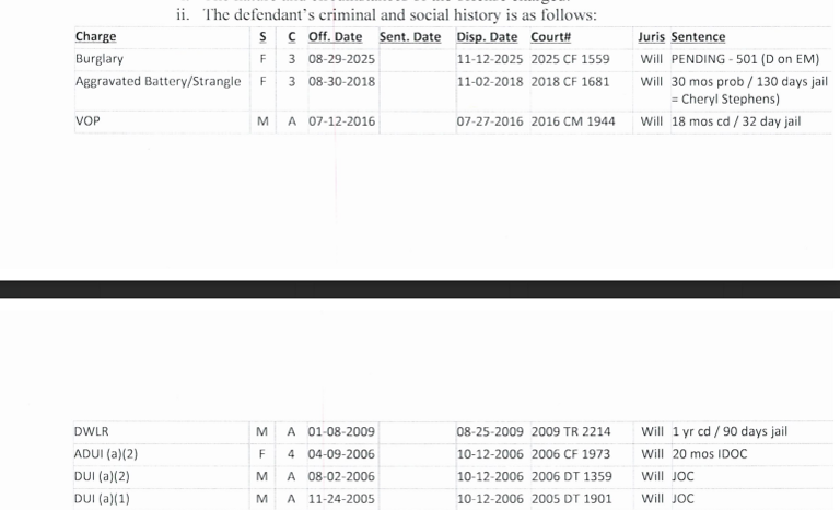 Long-time Joliet criminal chases roommate with wooden stick, hits woman ...