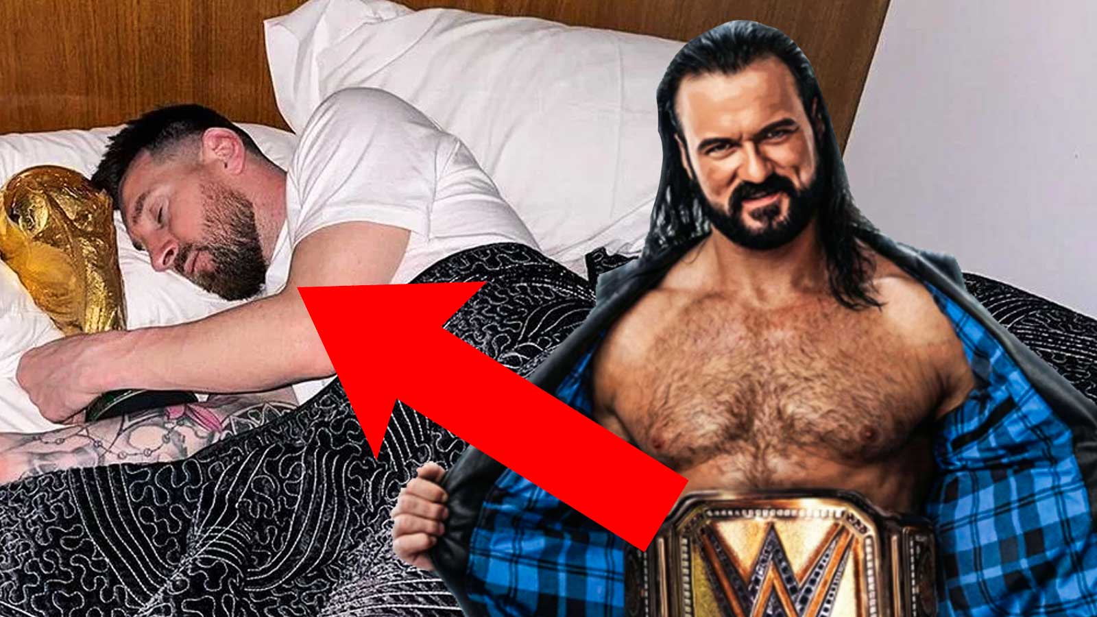 WWE’s Drew McIntyre recreates Lionel Messi’s iconic World Cup pic after ...
