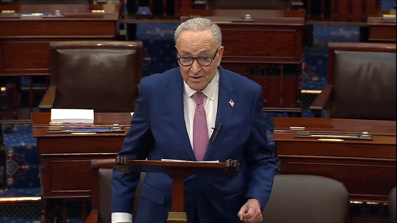 'The American people don't want that': Chuck Schumer lays into Trump ...