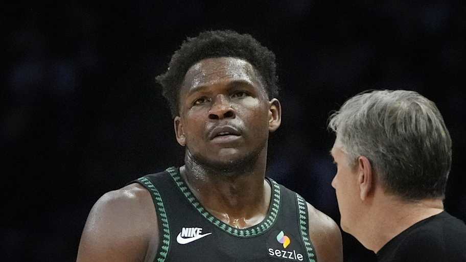 Anthony Edwards ruled out for Wolves-Bucks game with 'foot' issue