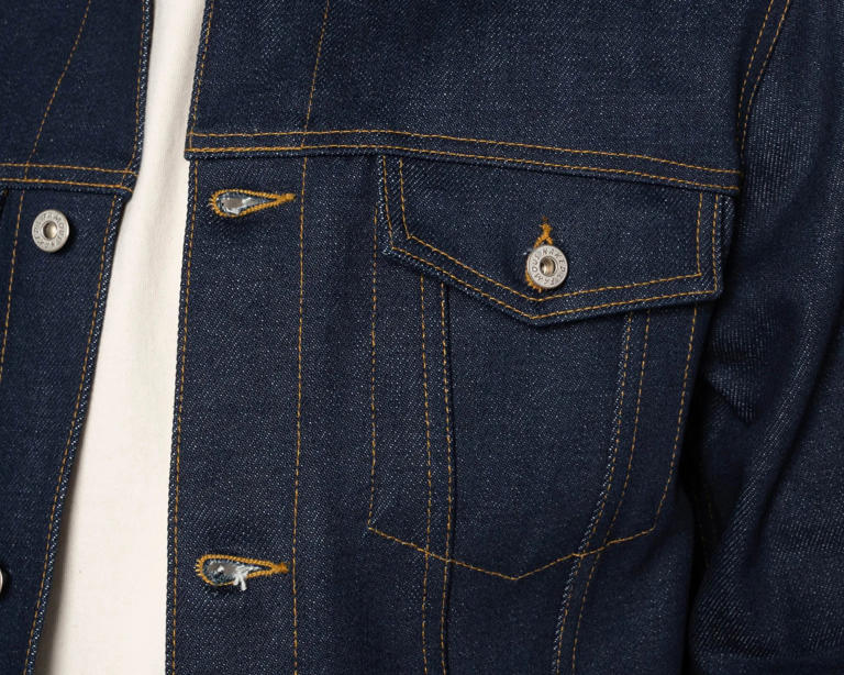 This heavy-duty Japanese denim jacket maxes out Levi’s iconic 1960s design