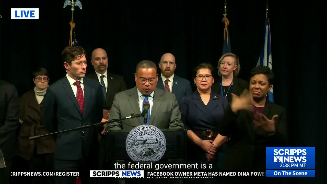 Minnesota sues DHS reel