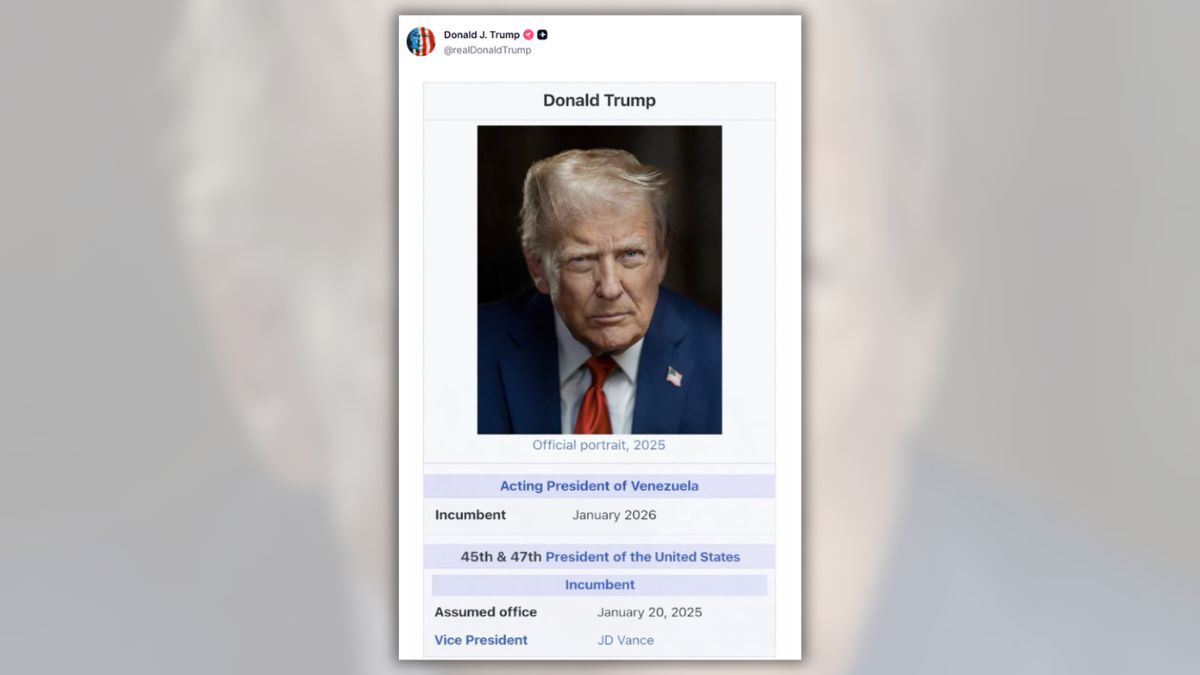 Did Trump post this doctored screenshot calling him the 'acting ...