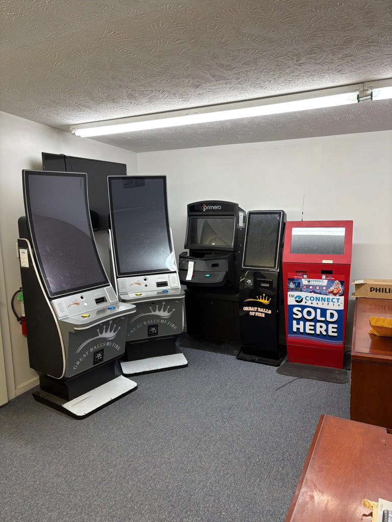 Two arrested in Columbus County illegal gaming machine raid