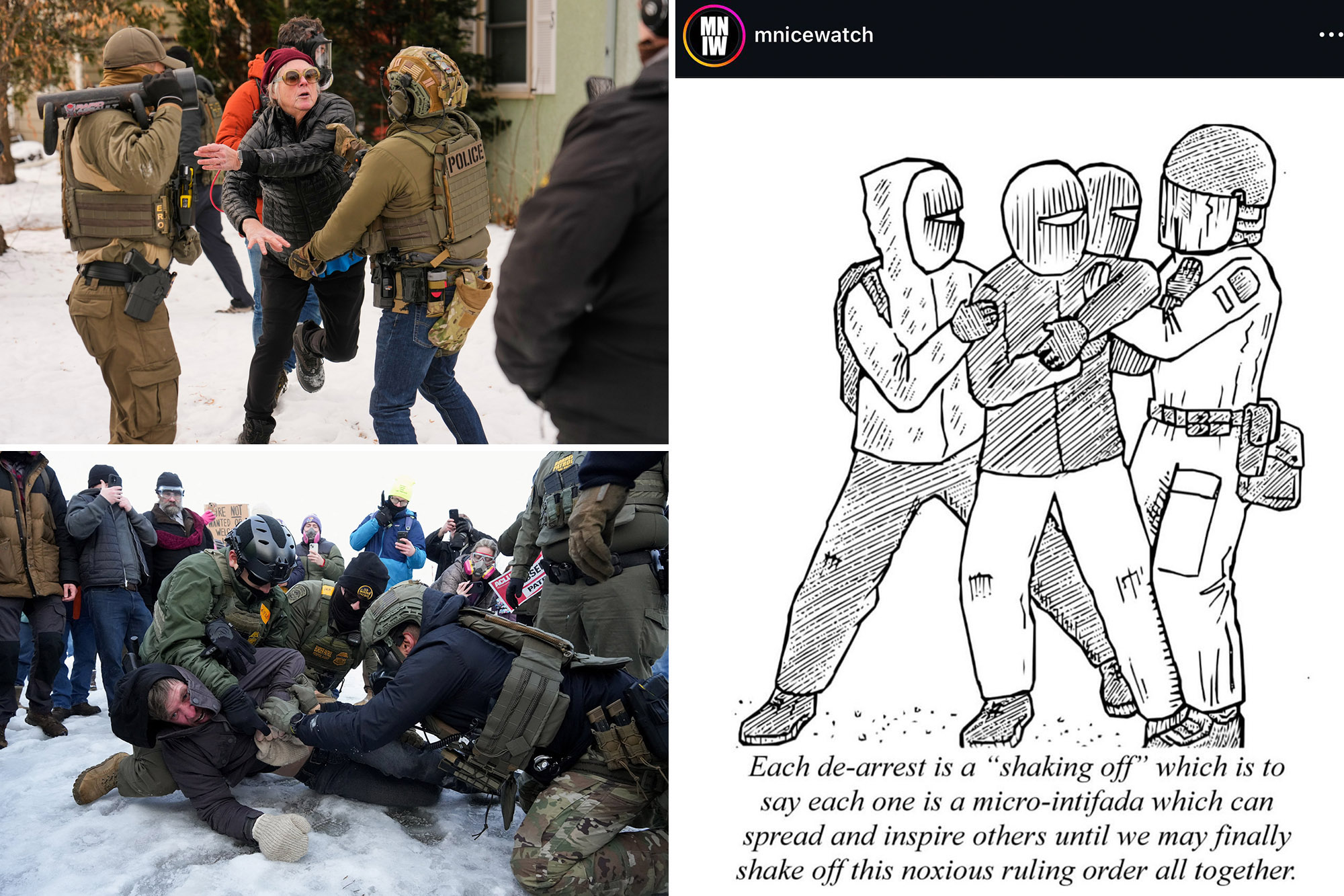 Minnesota ‘ICE Watch’ group shared ‘de-arresting’ manual comparing ...