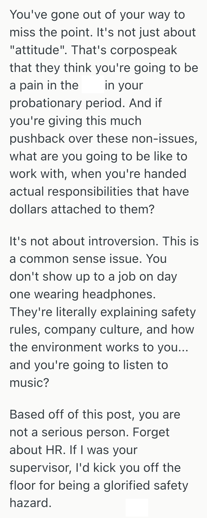 Quiet new hire does his job with no complaints, but HR interprets his ...