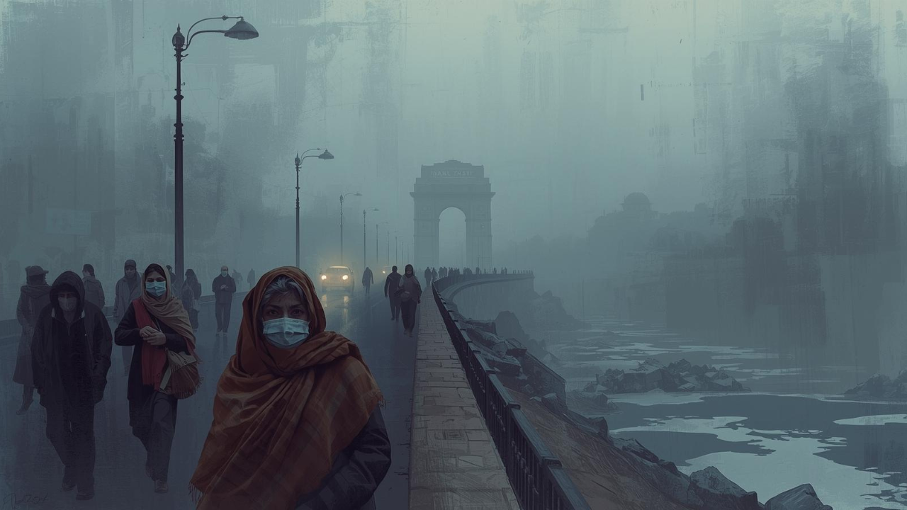 Delhi temperature dips to 3.2°C: Dense fog, cold wave and 'very poor ...