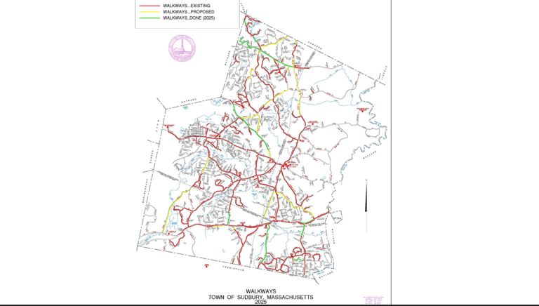 Sudbury officials lay groundwork for town walkway prioritization plan