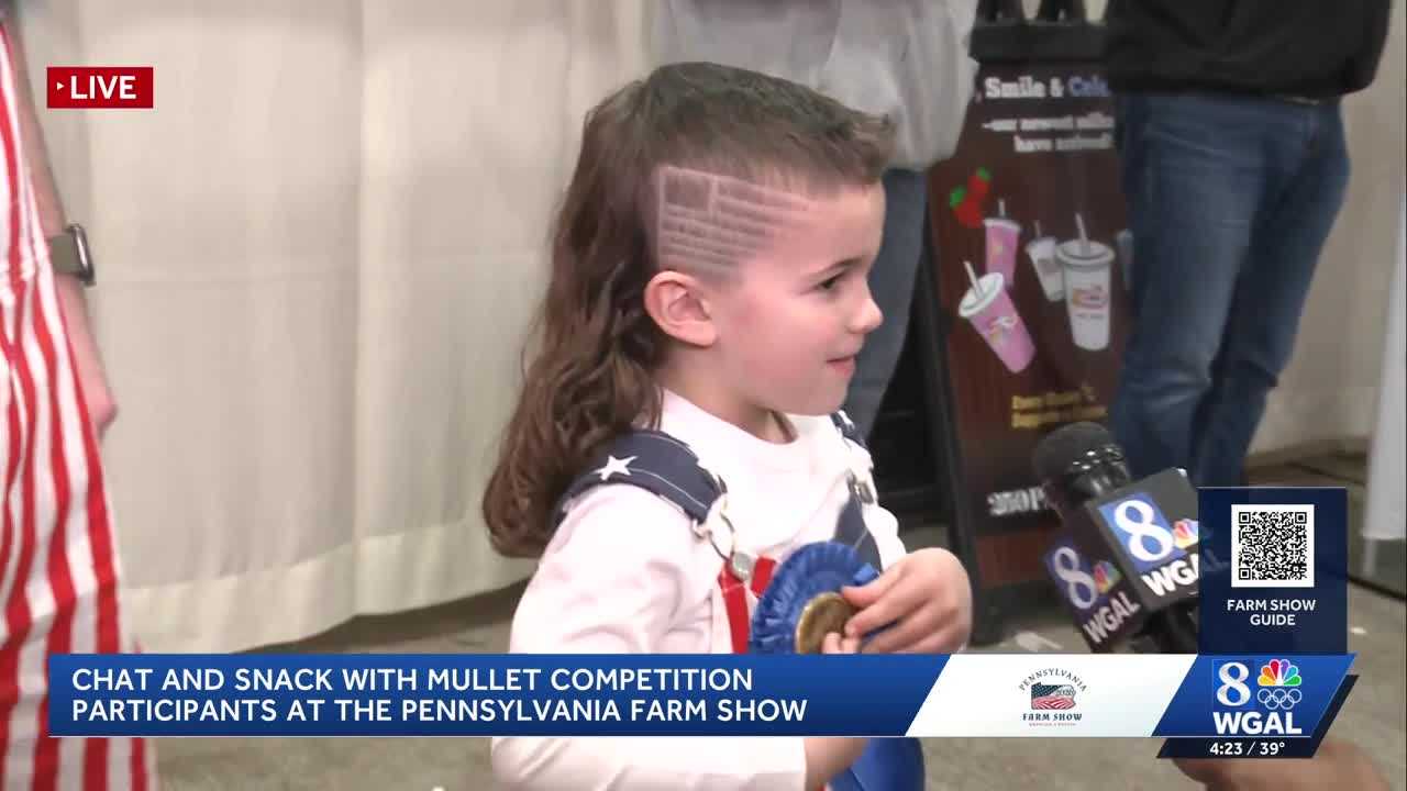 PA FARM SHOW | Mullets go head to head in the mane event!