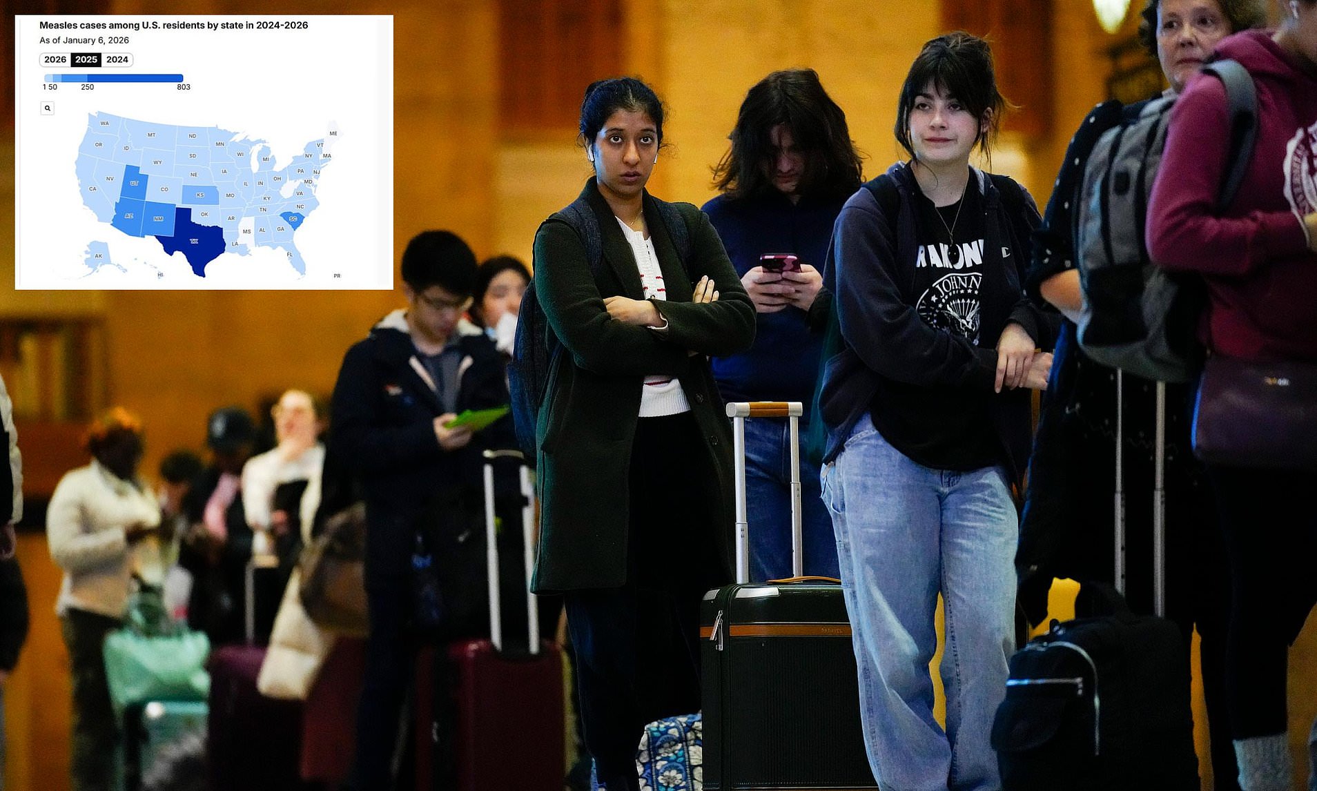 Amtrak customers warned of measles exposure in multiple major ...