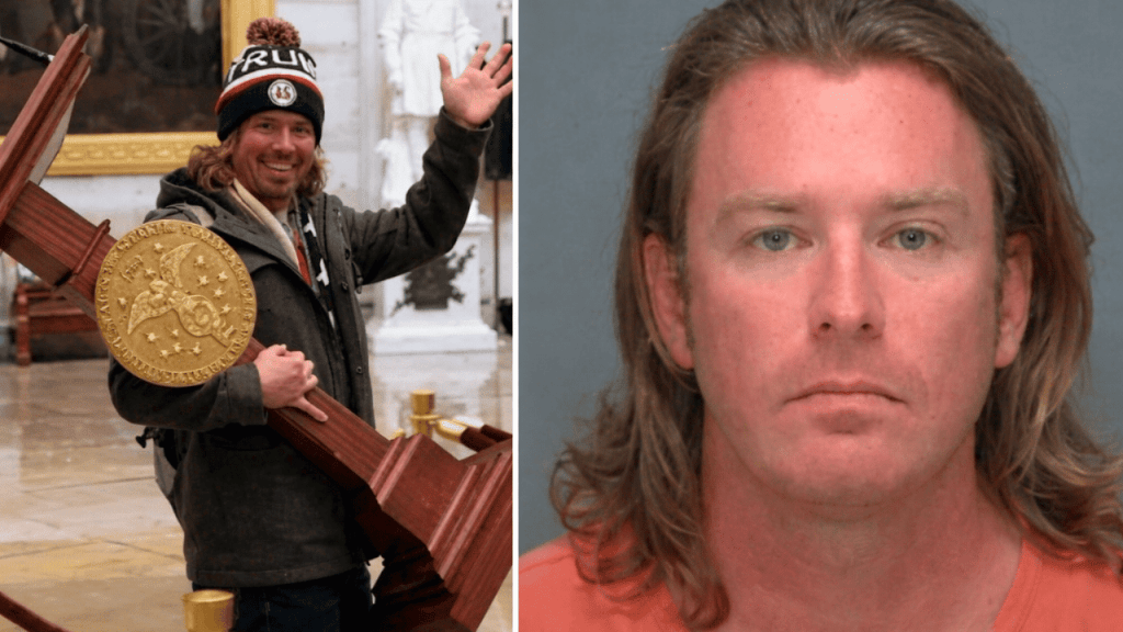 Infamous January 6 rioter who took Pelosi’s podium now wants political ...