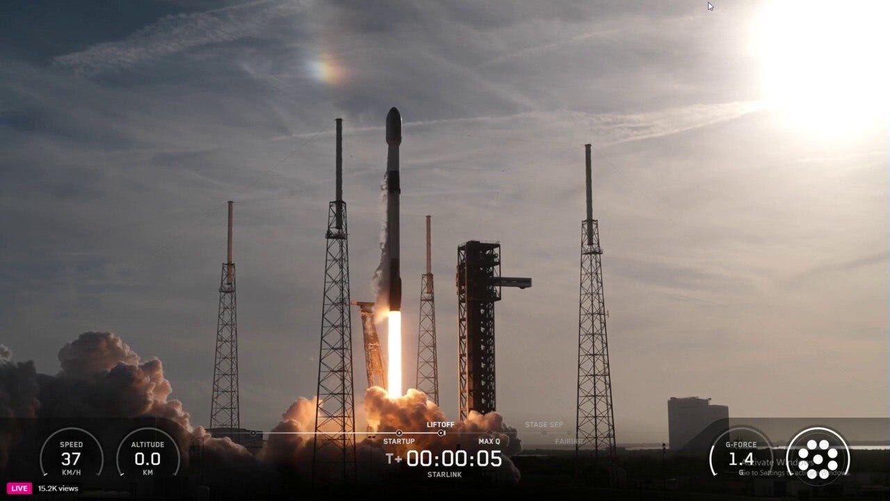 SpaceX launches another batch of Starlink satellites