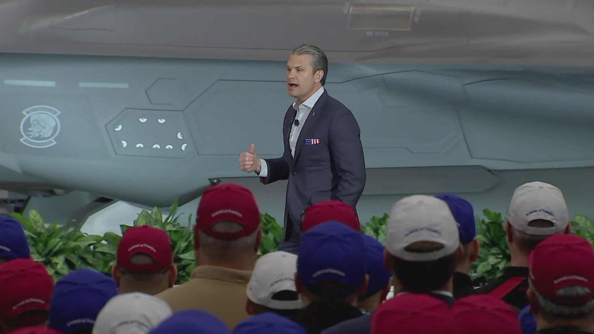 Defense Secretary Hegseth tours Texas