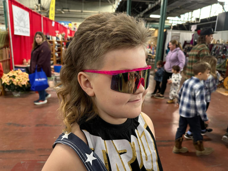 'Joe Dirt' tribute takes top prize in Pennsylvania Farm Show mullet contest