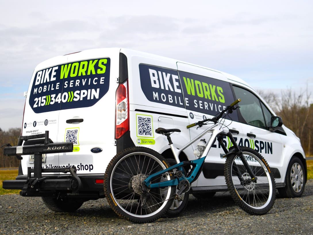 Bicycle shop launches mobile pick-up and delivery service in Bucks