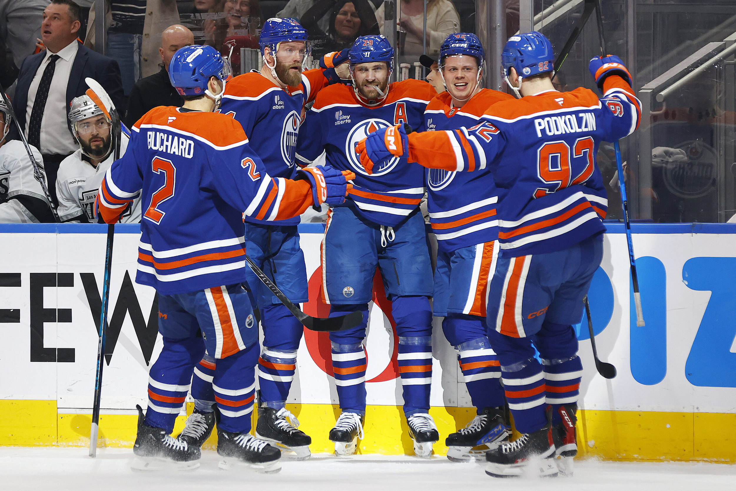 A look at the Oilers’ hot line of Podkolzin-Draisaitl-Kapanen through ...