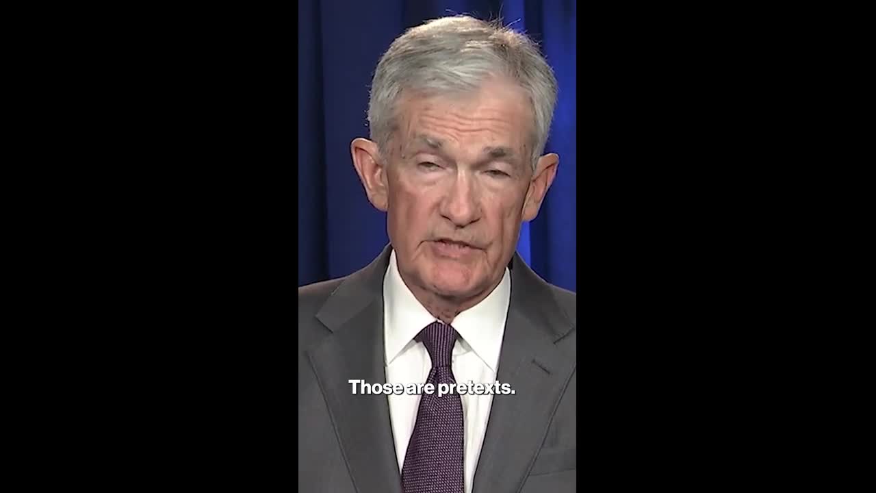 Powell says DOJ is pressuring Fed to change interest rates, warns ...