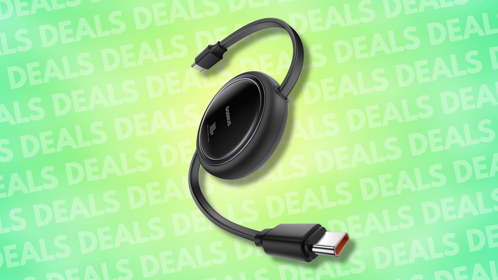 Get this fast 100W retractable USB-C cable for just $10 right now
