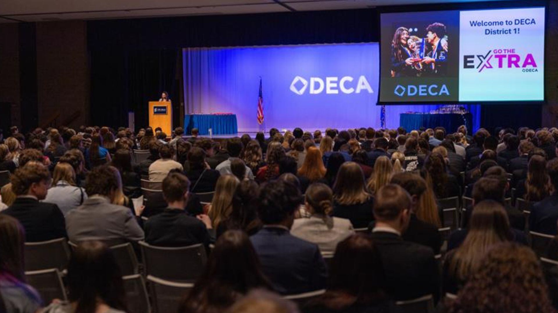 UW-Stout hosts students for annual DECA conference in Menomonie