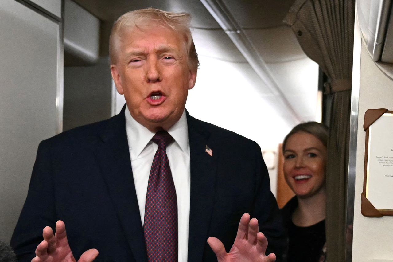 Trump deflects question on Air Force One by mentioning turbulence: 'I'm ...