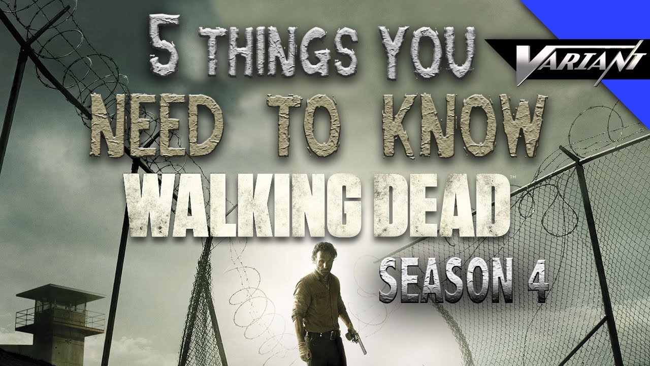 5 Need To Know Things About The Walking Dead Season 4