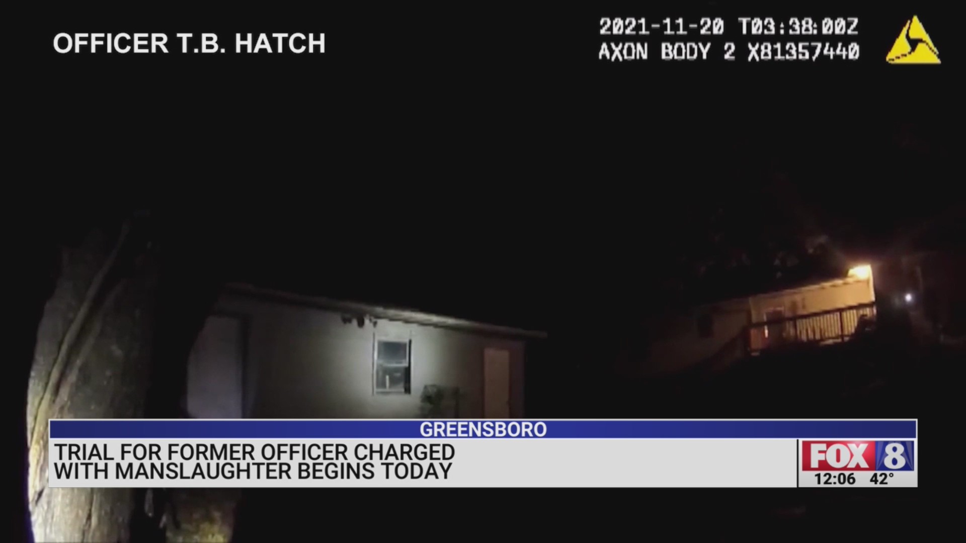 Trial for Greensboro officer accused of manslaughter begins this week