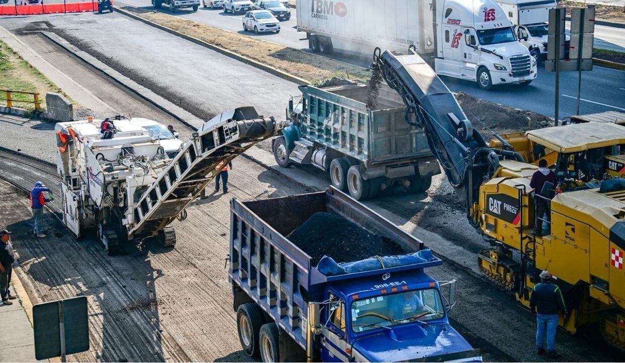 Una vida útil de 10 años; así se reconstruye el Periférico Norte del ...
