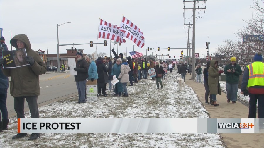 Champaign Co. ICE protest joins demonstrations across the nation after ...