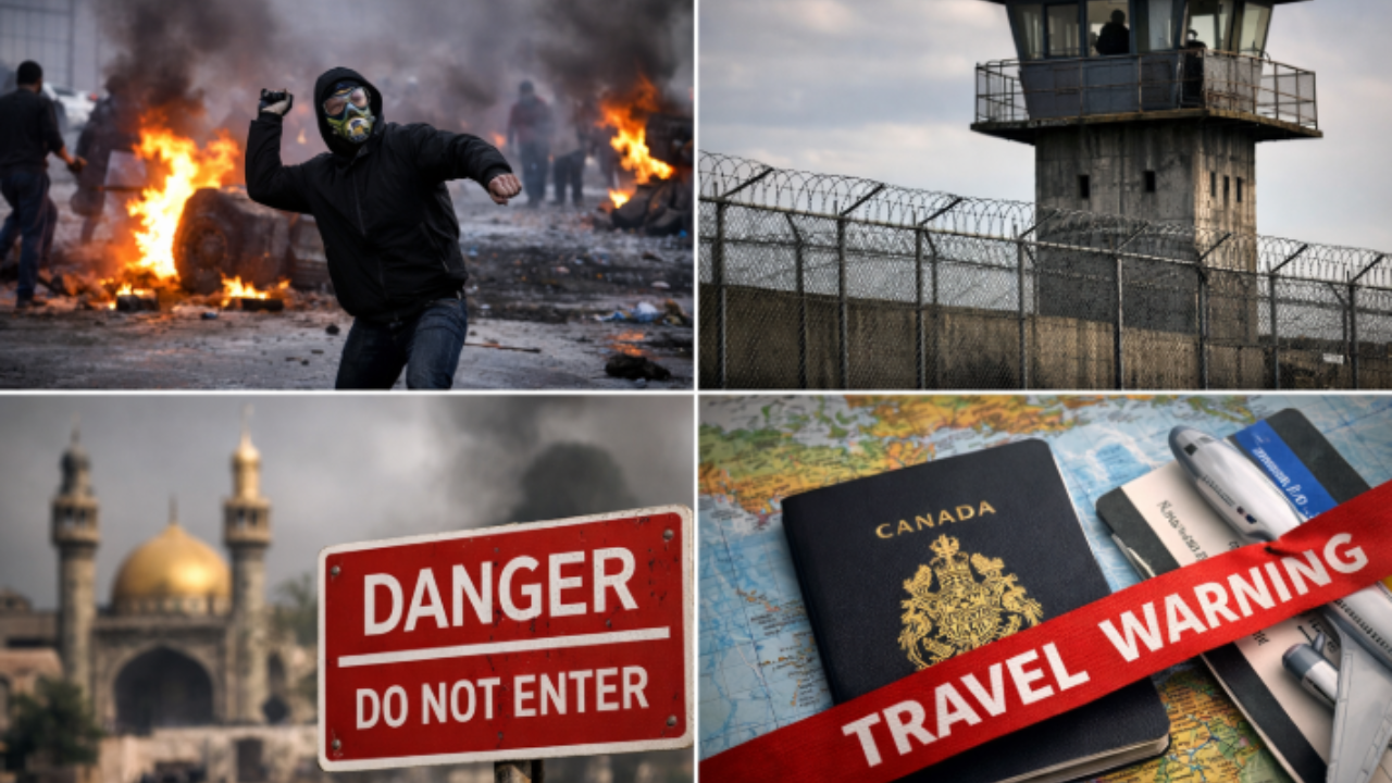Canada's level-4 multi-nation travel advisory: Which countries has ...