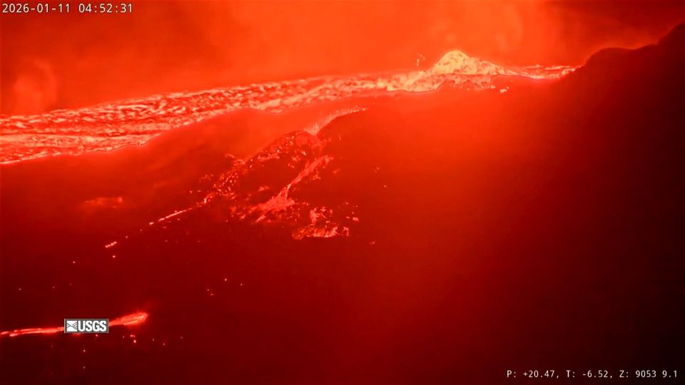 El volcán Kilauea lanza ríos de lava en Hawai y emiten alerta
