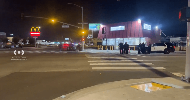 At least 1 dead after 5 people shot in LA