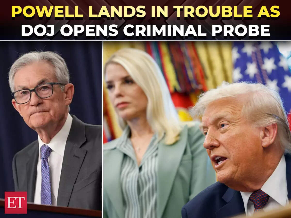 Powell to step down? DOJ launches criminal probe against Fed chair ...