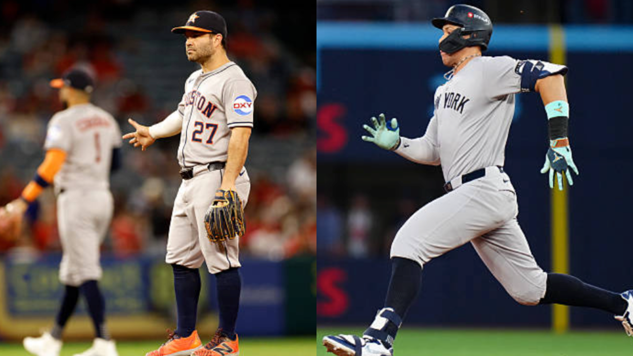 Jose Altuve vs Aaron Judge height difference: One of MLB’s biggest ...