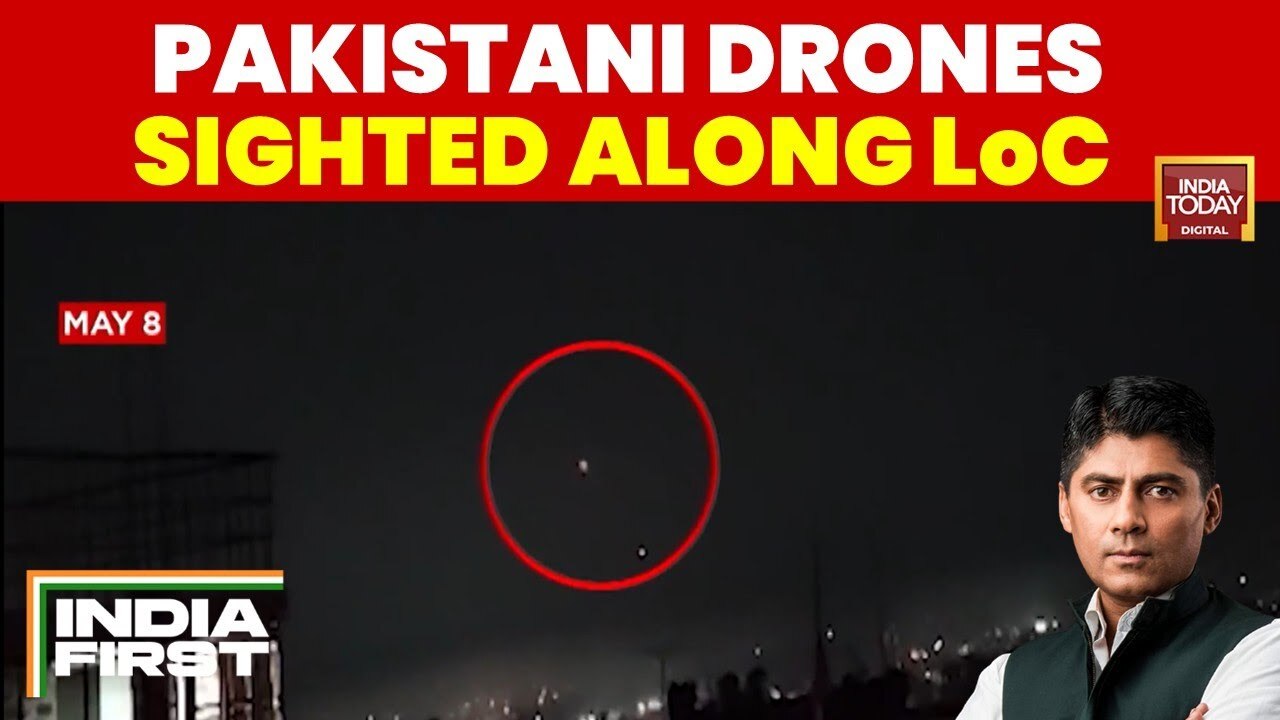 Pakistani drones trigger massive security alert in Jammu and Kashmir