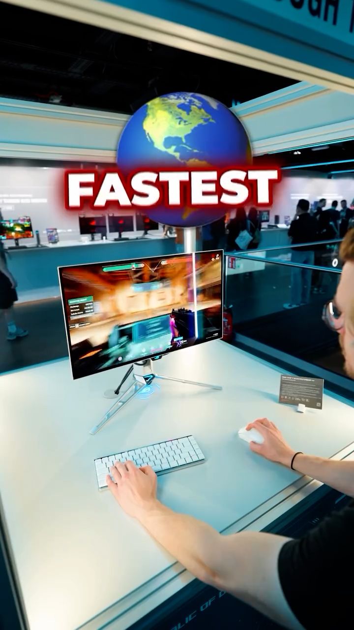 This 720Hz gaming monitor feels unreal: ASUS ROG Swift OLED