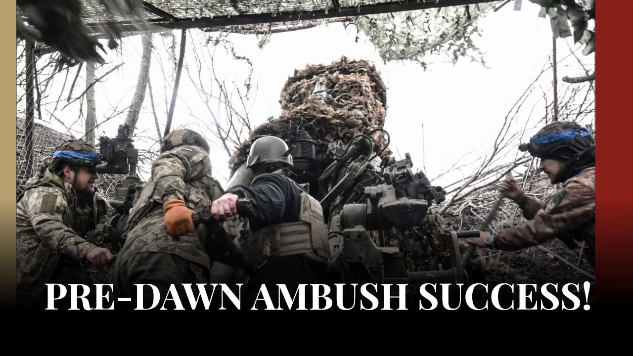 Ukrainian forces eliminate Russian troop column near Pokrovsk