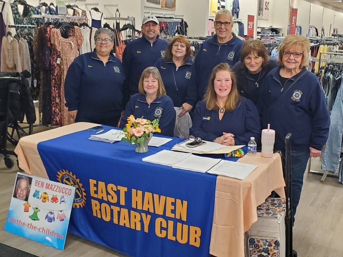 East Haven Rotary Held Its 24th Annual Ben Mazzucco Clothe the Children ...