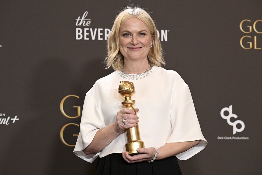 Amy Poehler just won a first-of-its-kind Golden Globe—see her hilarious ...