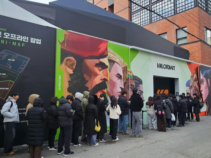 Riot Games launches VALORANT V26 season start popup in Seoul with ...