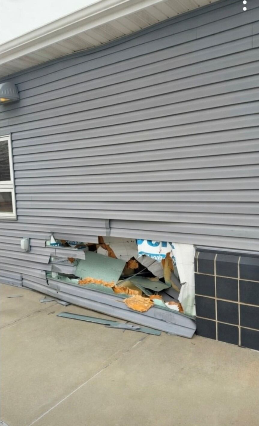 DUI driver strikes Nebraska State Patrol building before traffic stop