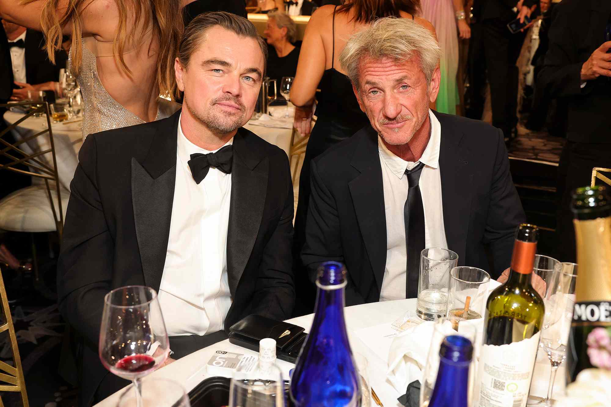 Sean Penn caught on camera smoking during Golden Globes