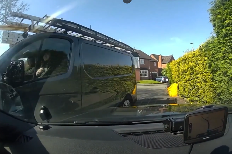 Moment roofer flees from police before killing mum-of-three at golf course