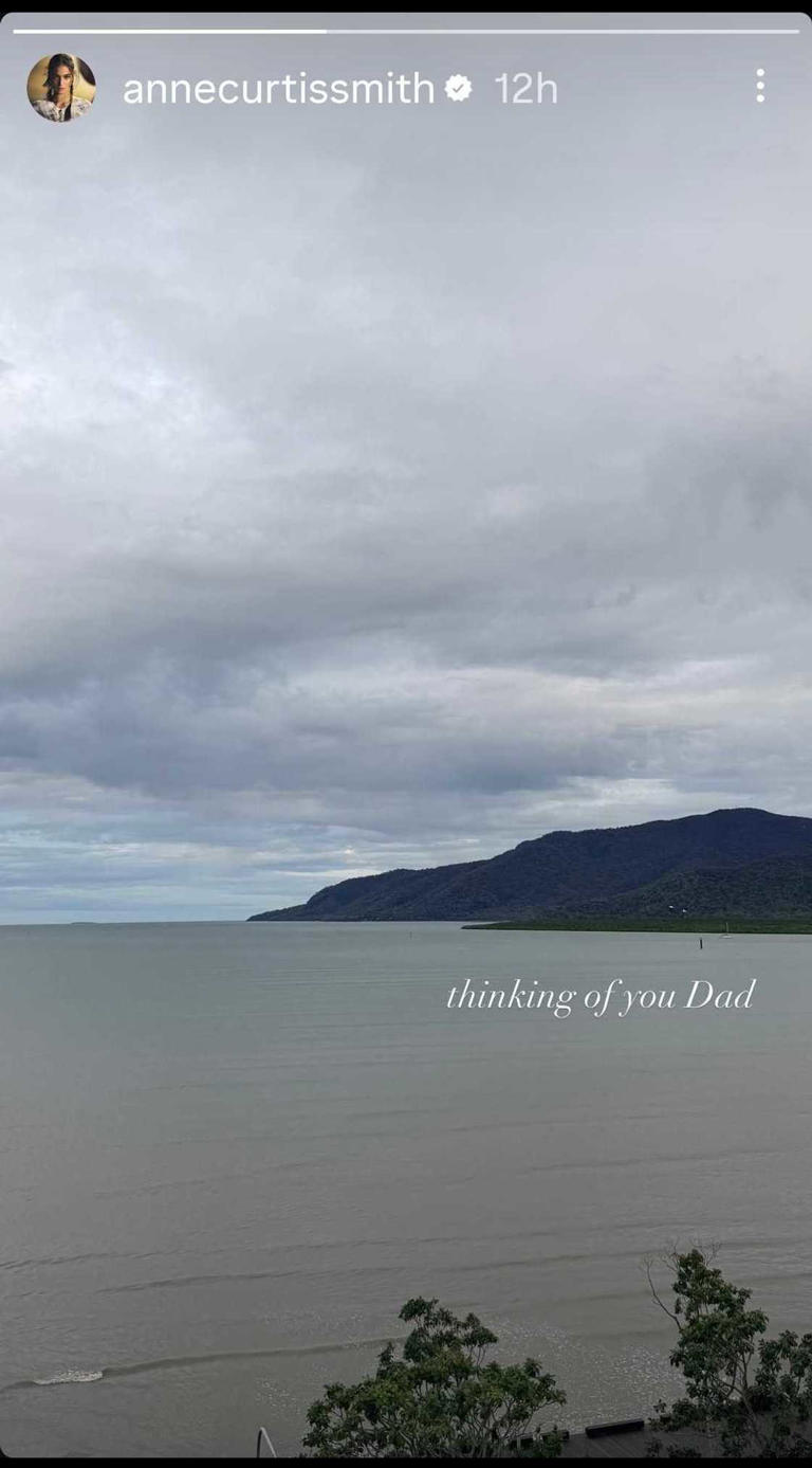 Anne Curtis shares new emotional post about late father James Curtis-Smith